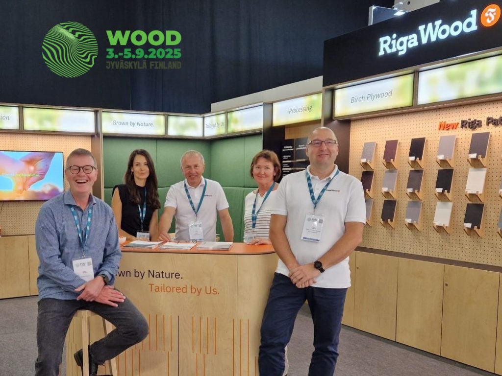 Riga Wood and Latvijas Finieris at The Wood 2025 Exhibition in Finland ...